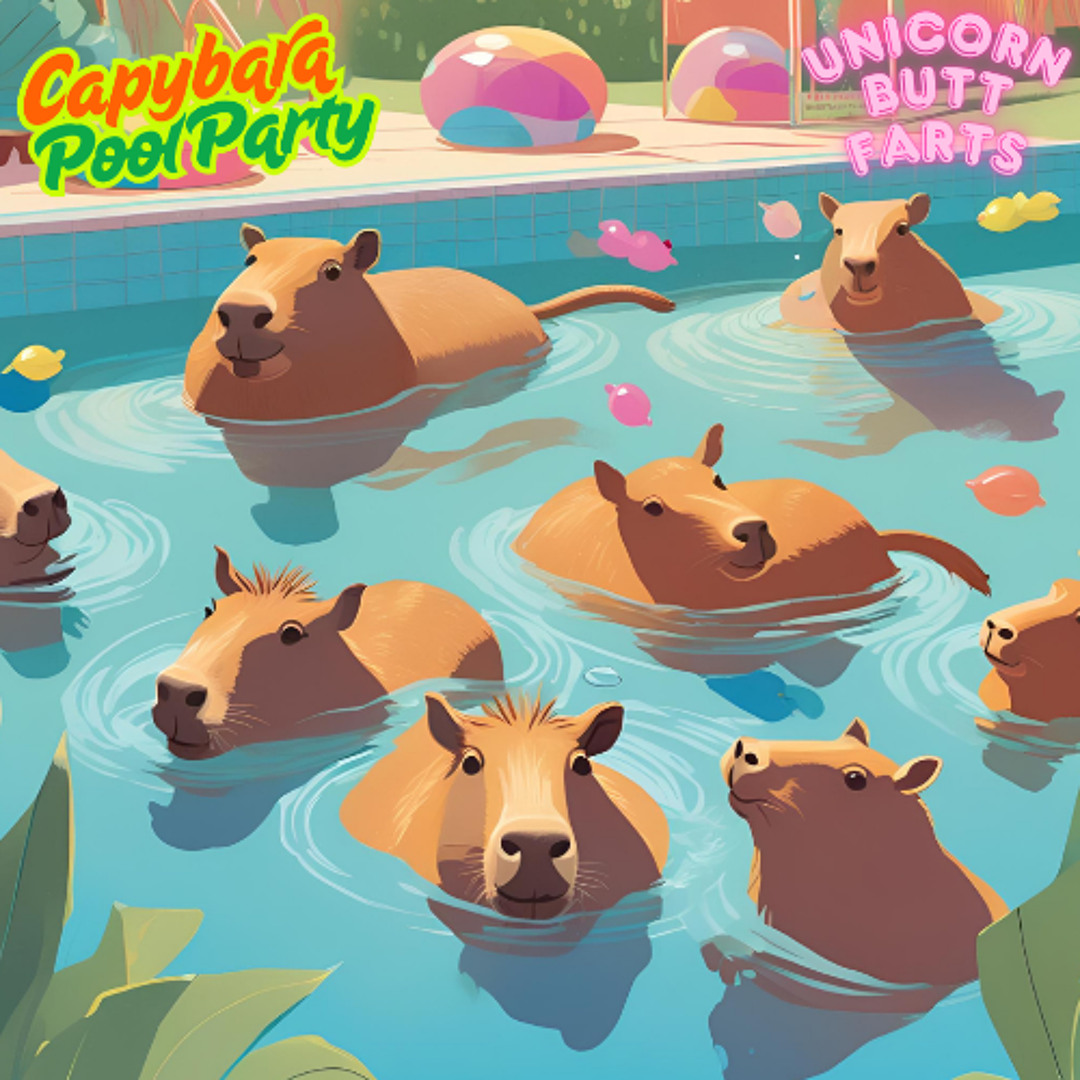 Stream Capybara Pool Party by Unicorn Butt Farts | Listen online for ...