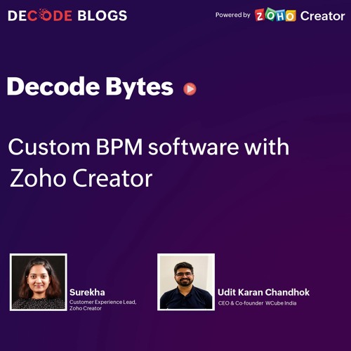 Stream episode WCube India - Custom Agile BPM software by Decode Bytes ...