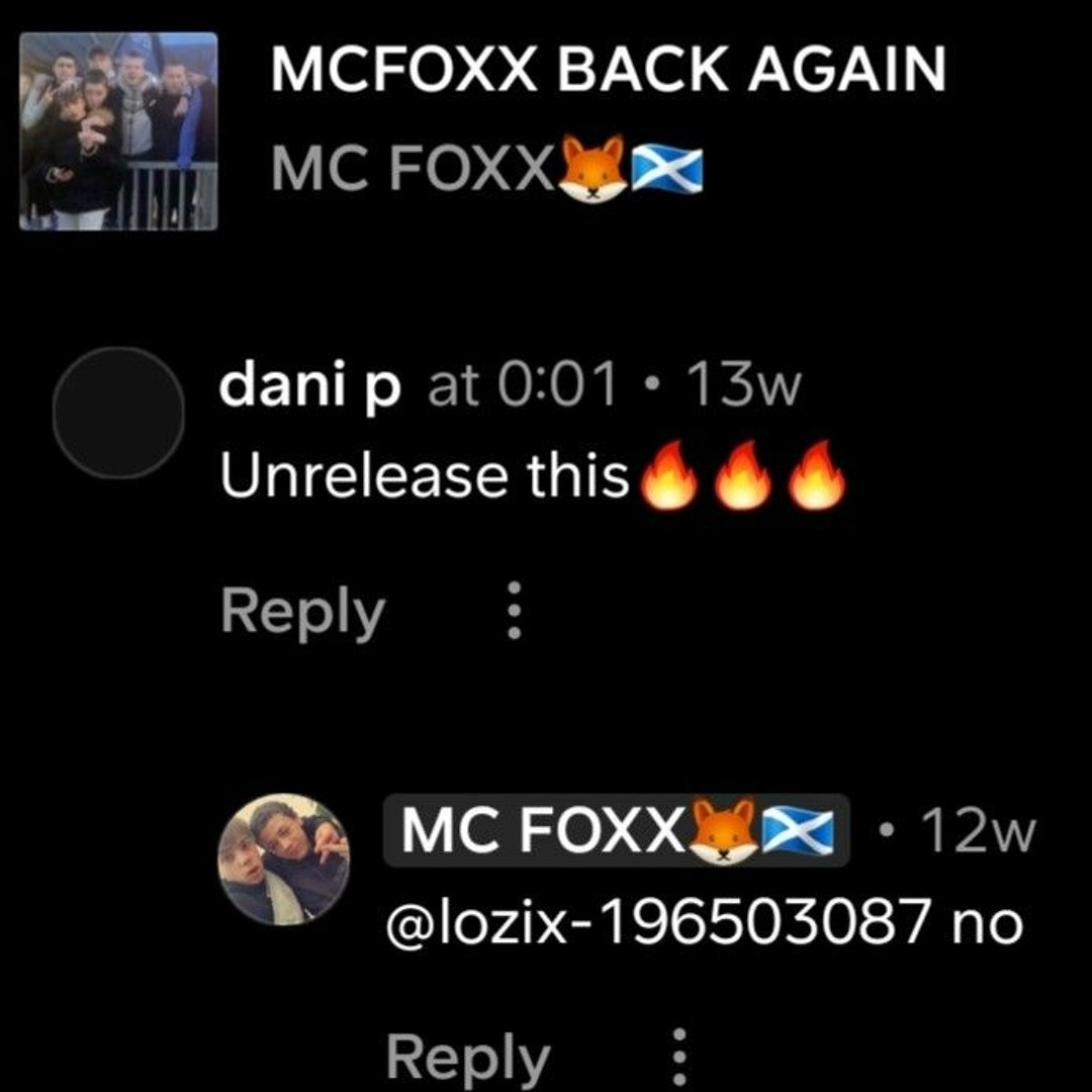 Stream MCFOXX BACK AGAIN by MC FOXX🦊🏴󠁧󠁢󠁳󠁣󠁴󠁿 | Listen online for free on ...