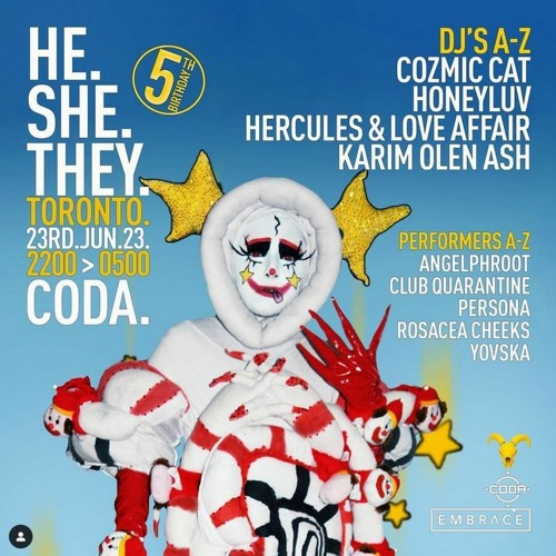 Stream Cozmic Cat Set for HE.SHE.THEY @ CODA by Cozmic Cat Official ...