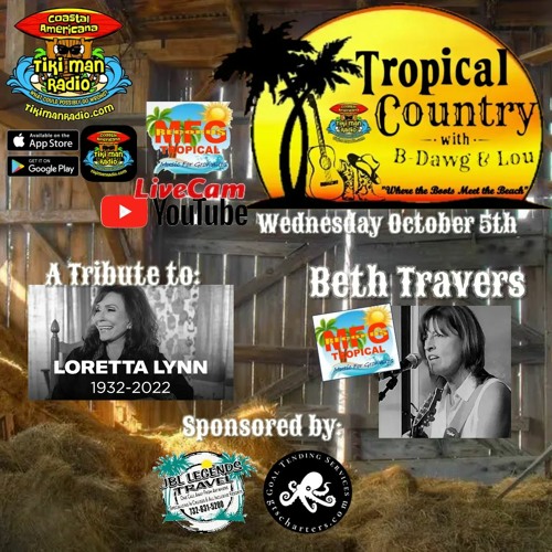 Stream Tropical Country With B - Dawg & Lou- October 5, 2022 by Tiki ...