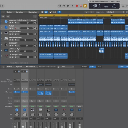 Stream Projet 544 UnknowProd 77 Bpm L.P..Auda by UnknowProd | Listen ...