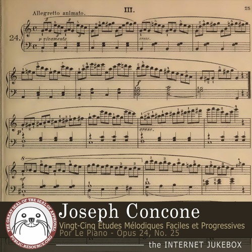 Stream Vingt-Cinq Etudes Mélodiques Faciles et Progressives, Joseph ...