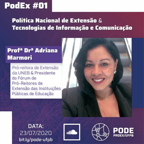 Stream episode PodEx #EP1 - Política Nacional de Extensão & TIC's by ...