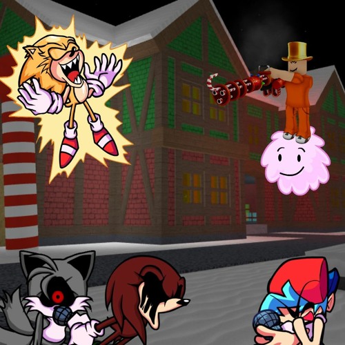 Stream Omnipresent but Tails.EXE, Knuckles.EXE and Fleetway Part - FNF ...