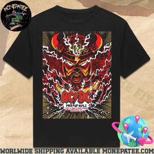 Stream Official AC DC Merchandise PWR Up Tour 2025 MPLS April 10 At US ...