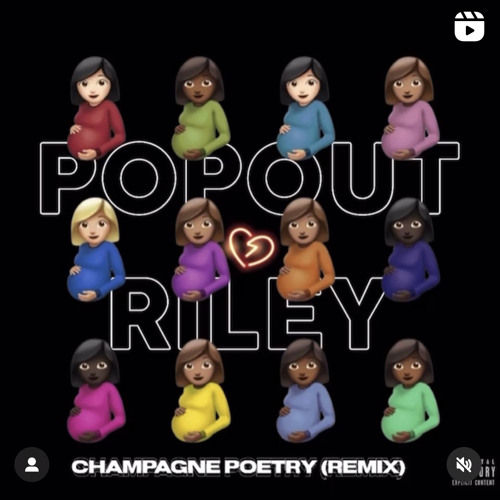 Stream PopOut Riley - Pop Poetry (champagne poetry remix) by PopOut ...