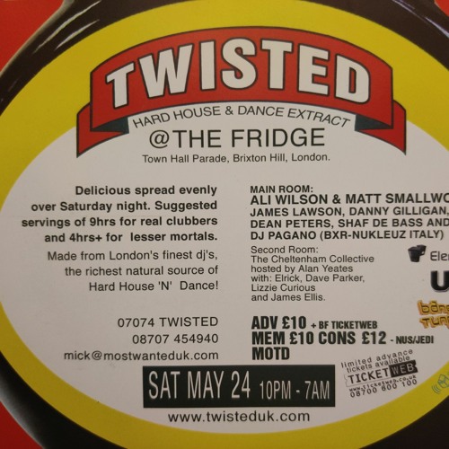Stream Live @ The Fridge - Brixton. 25/05/03 - [FREE DOWNLOAD] by Ludo ...