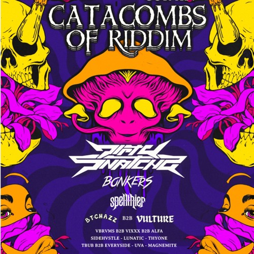 Stream Catacombs Of Riddim Set by Lunatic Plates | Listen online for ...
