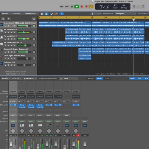 Stream Projet 569 UnknowProd 87 Bpm L.P.Auda by UnknowProd | Listen ...