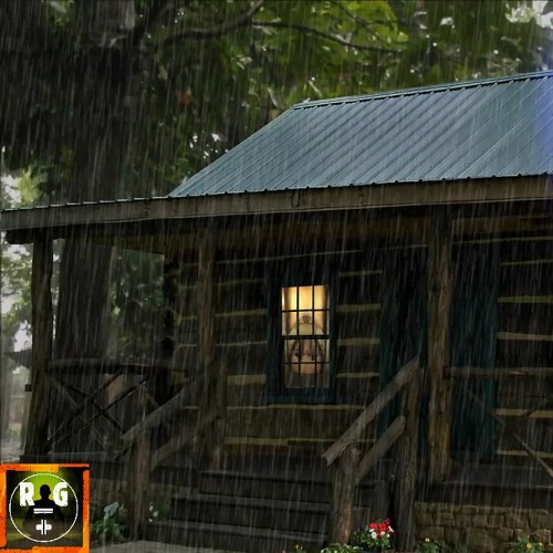 Stream Thunderstorm Sounds With Rain On Tin Roof And Rumbling Thunder