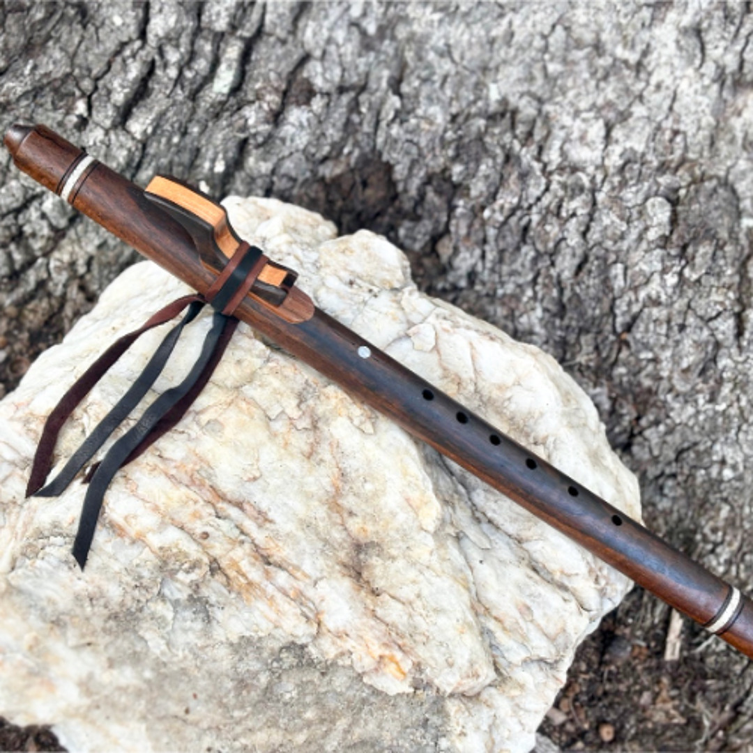 Stream Walnut Key of F#m Native American Style Flute by ...