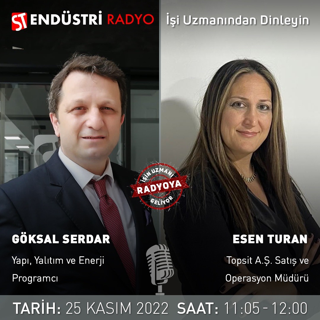 Stream Esen Turan - Göksal Serdar ile Yapı, Yalıtım ve Enerji by ST Endüstri Radyo | Listen ...