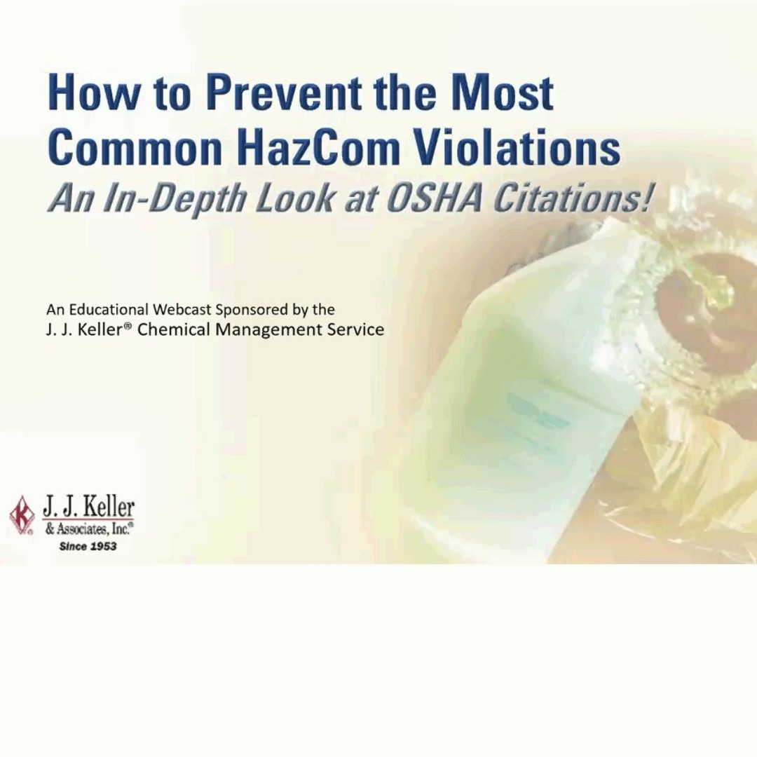 Stream episode How to Prevent the Most Common HazCom Violations: An In ...