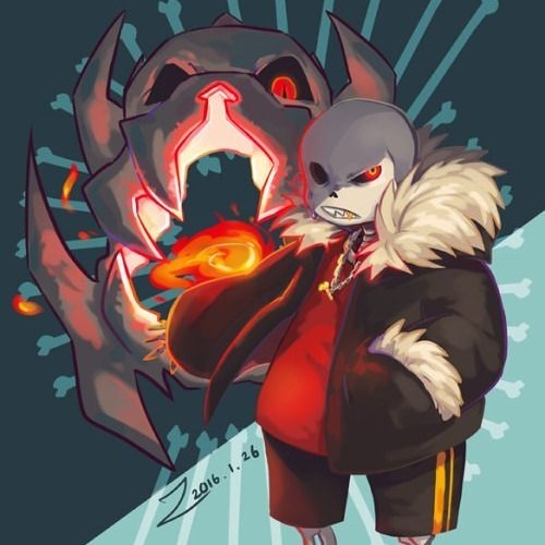 Stream UnderFell Sans Megalovania by Pyro Pero | Listen online for free ...