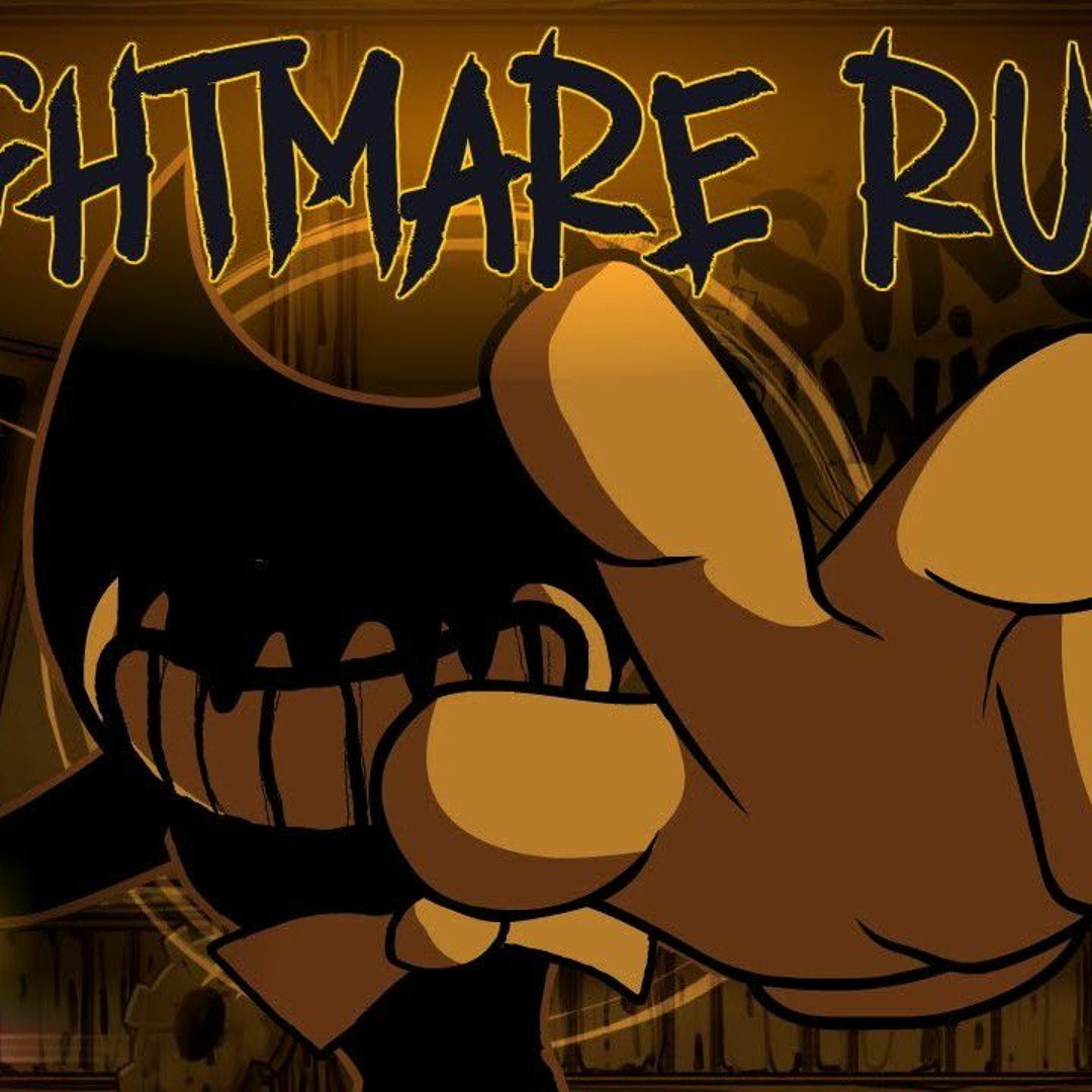 Stream Nightmare Run | FNF Indie Cross Bendy Week (By Orenji Music Ft ...