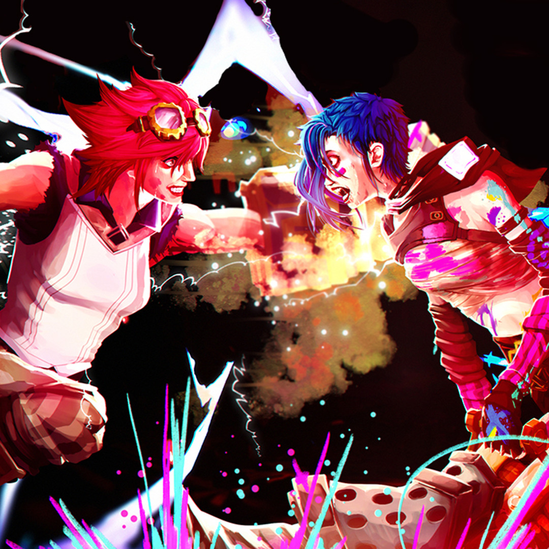 Stream To Ashes and Blood (Jinx vs Vi) "Arcane Season 2" (Extended ...