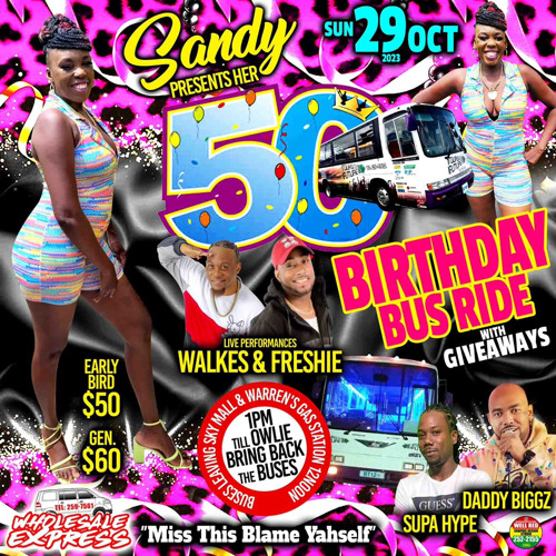 Stream Sandy's Birthday Bus Crawl by Mastermind Master Studio | Listen ...