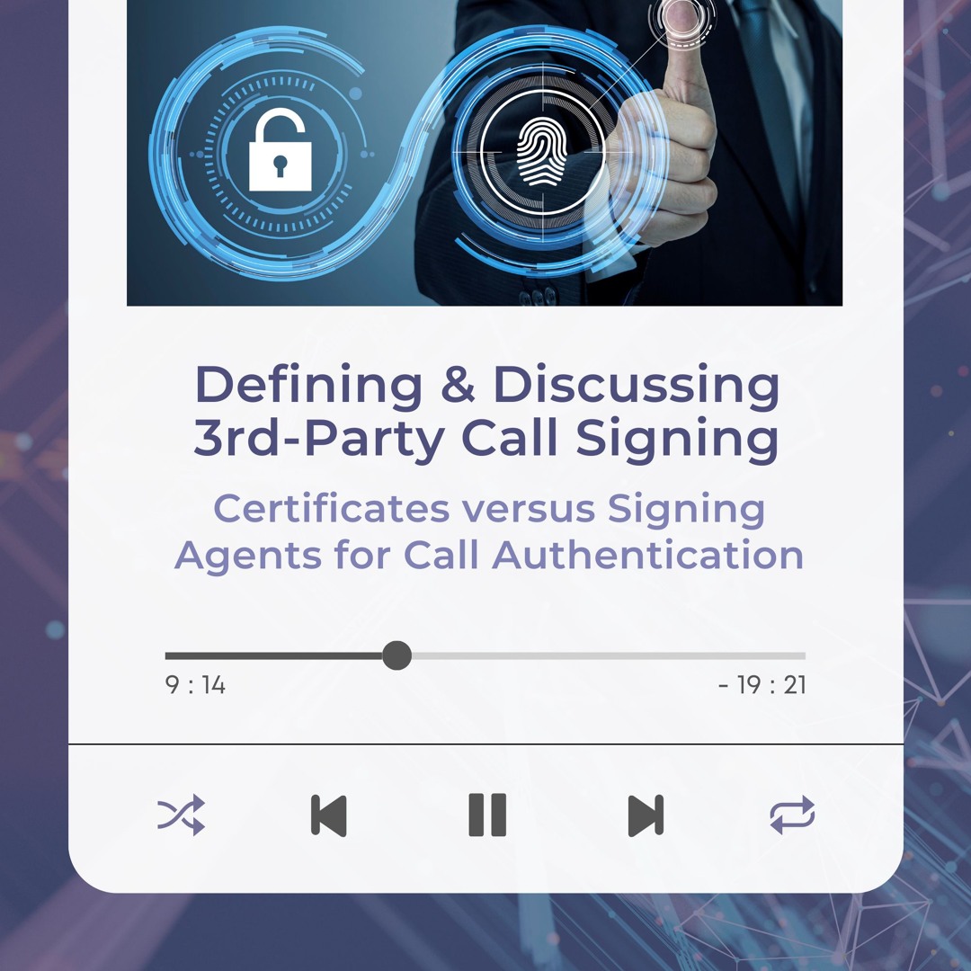 Stream episode Defining & Discussing 3rd-Party Call Signing by Tuesday ...