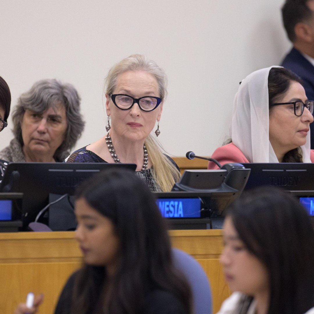 Stream CLIP: Meryl Streep on the 'Inclusion of Women in the Future of ...