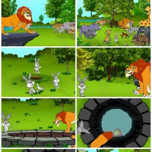 Stream The foolish lion and clever rabbit from Anytime Stories for Kids ...