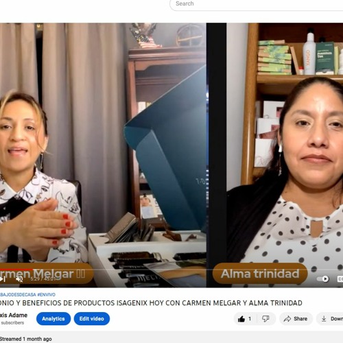 Stream TESTIMONIO Y BENEFICIOS DE PRODUCTOS ISAGENIX HOY CON CARMEN ...