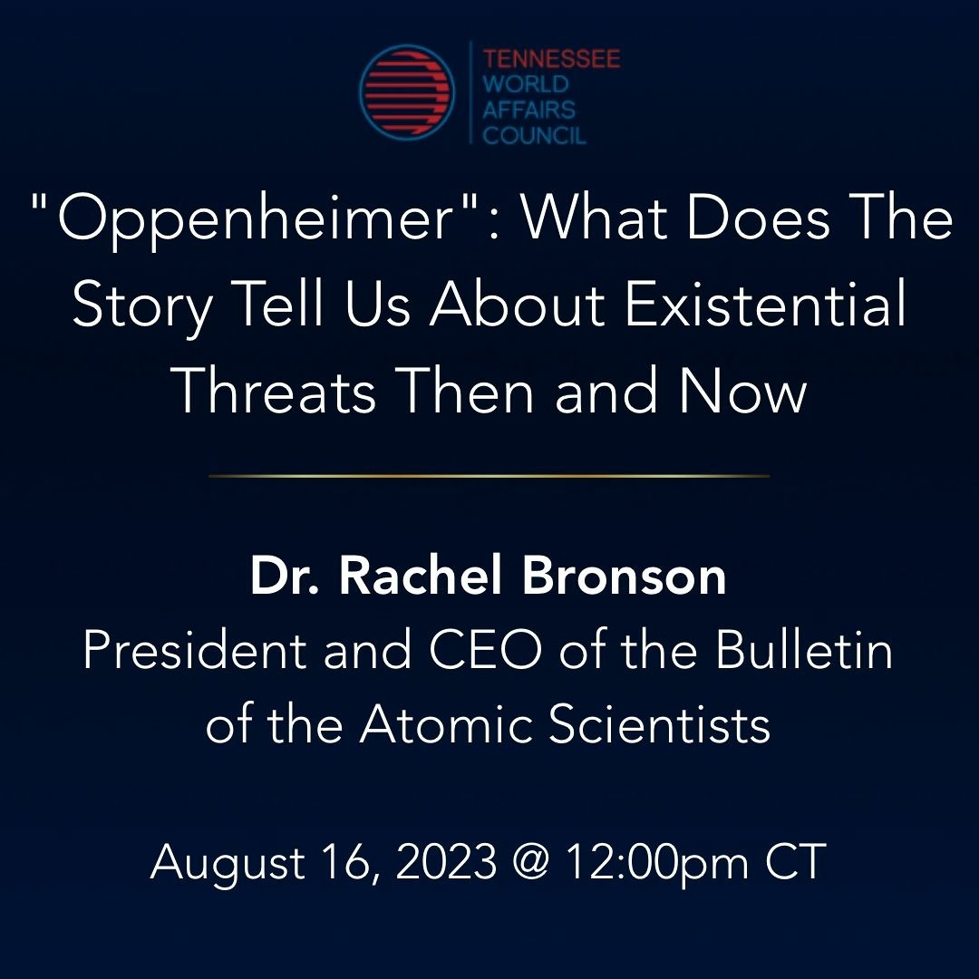 Stream episode “Oppenheimer”: What Does The Story Tell Us | Dr. Rachel ...