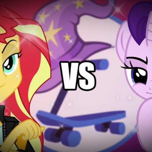 Stream RAP BATTLE - Sunset Shimmer Vs Starlight Glimmer by Scootertrix Studios | Listen online ...