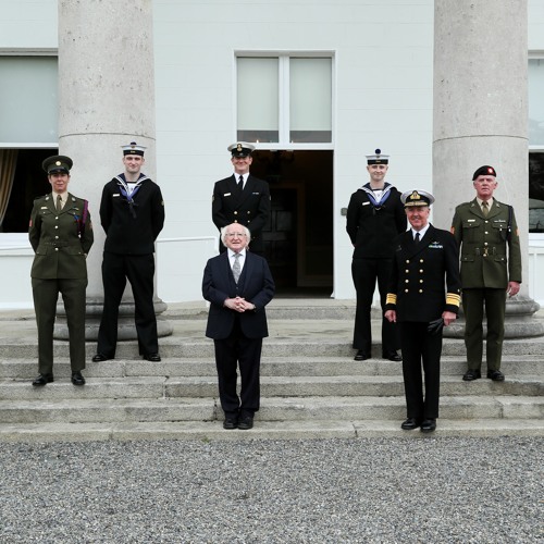 Stream President presents Defence Forces Values Awards by Áras an ...