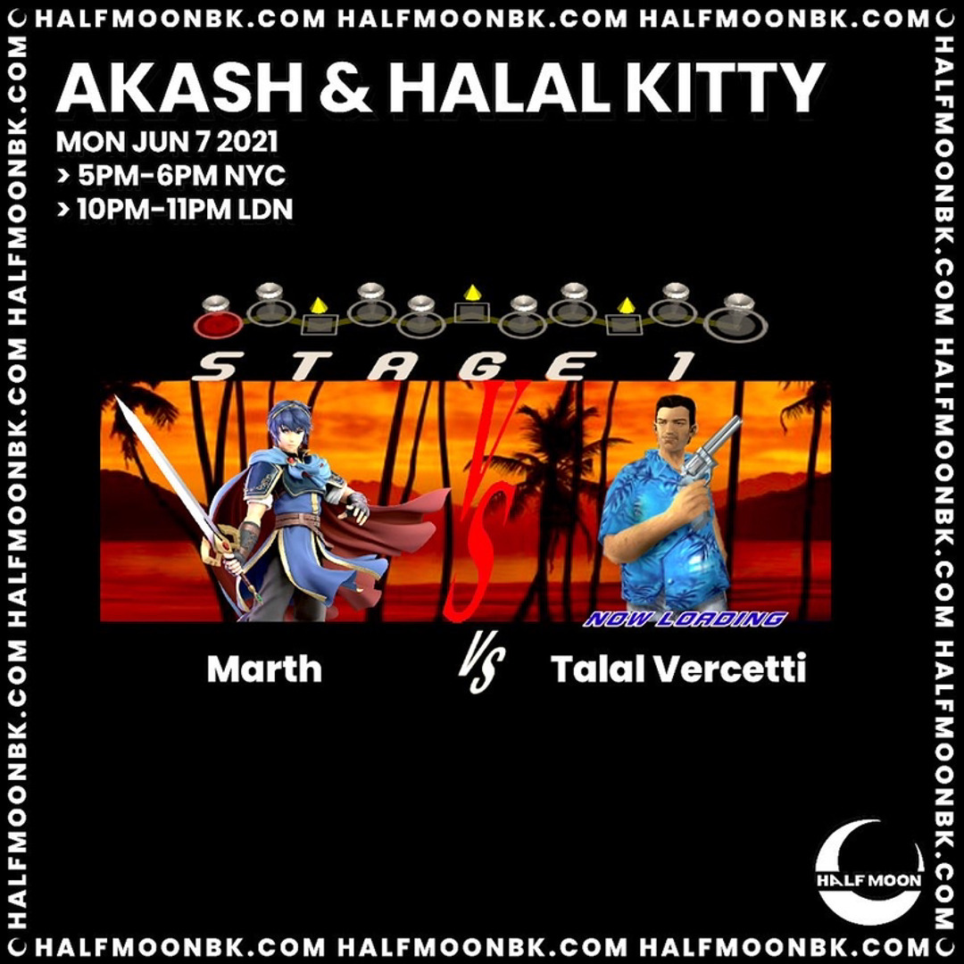 Stream HalfmoonBK Radio - Special Guest Halal Kitty (Jun 21) by akash ...