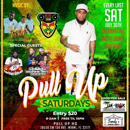 Stream Pop Up Tuesdays LIVE IG Audio (Pull Up Saturdays Promo) by Waggy ...