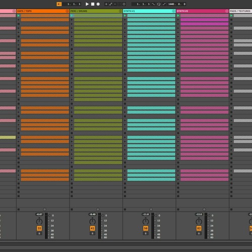 Stream Extrait #01 du Template Ableton - Deep Minimal Tech #01 by EZ ...