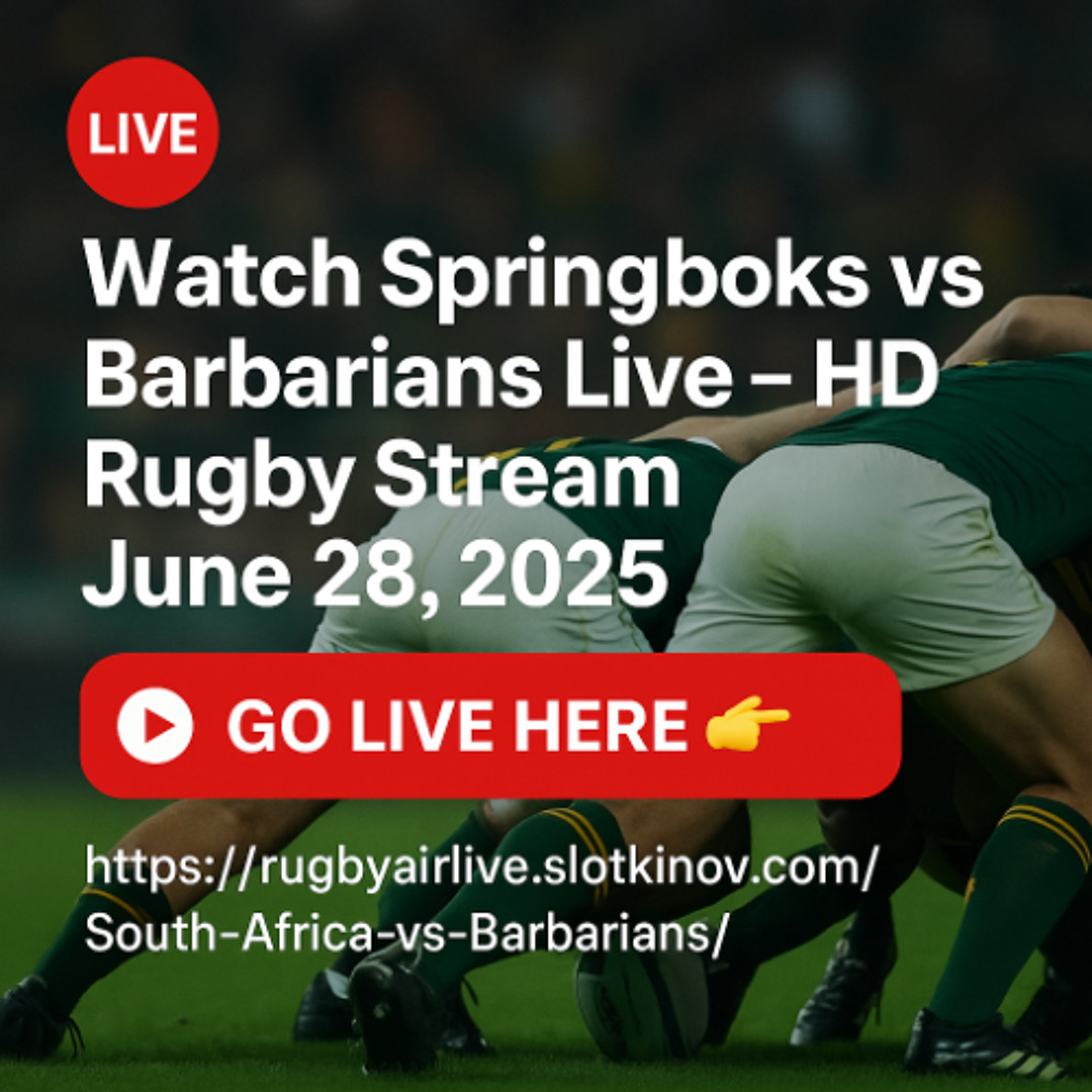 Stream episode Where to Watch South Africa vs Barbarians Rugby Match ...