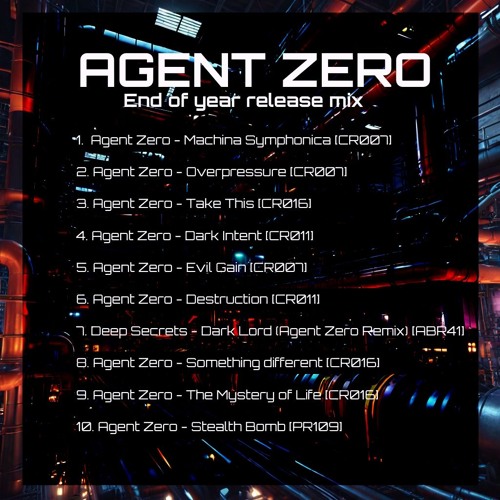 Stream Agent Zero @ End of Year Release Mix by Agent Zero | Listen ...
