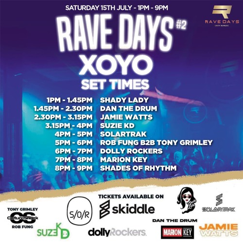 SolarTrak @ Rave Days, XOYO London, United Kingdom 2023-07-15