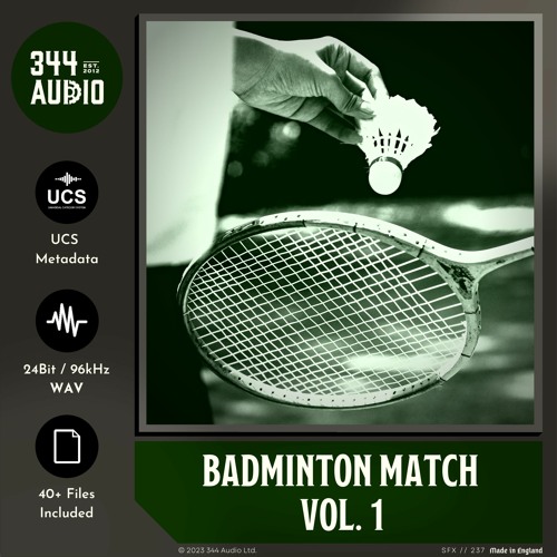 Stream Badminton Match Vol. 1 Demo Track by 344 Audio | Listen online ...