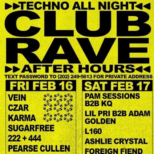 Stream CLUB RAVE @ DTLA - 2.16.24 by Sugarfree // IM.NEØ | Listen ...