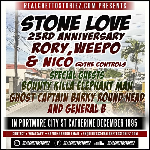 Stream STONE LOVE 23RD ANNIVERSARY 2ND DECEMBER 1995 by RGS | Listen ...