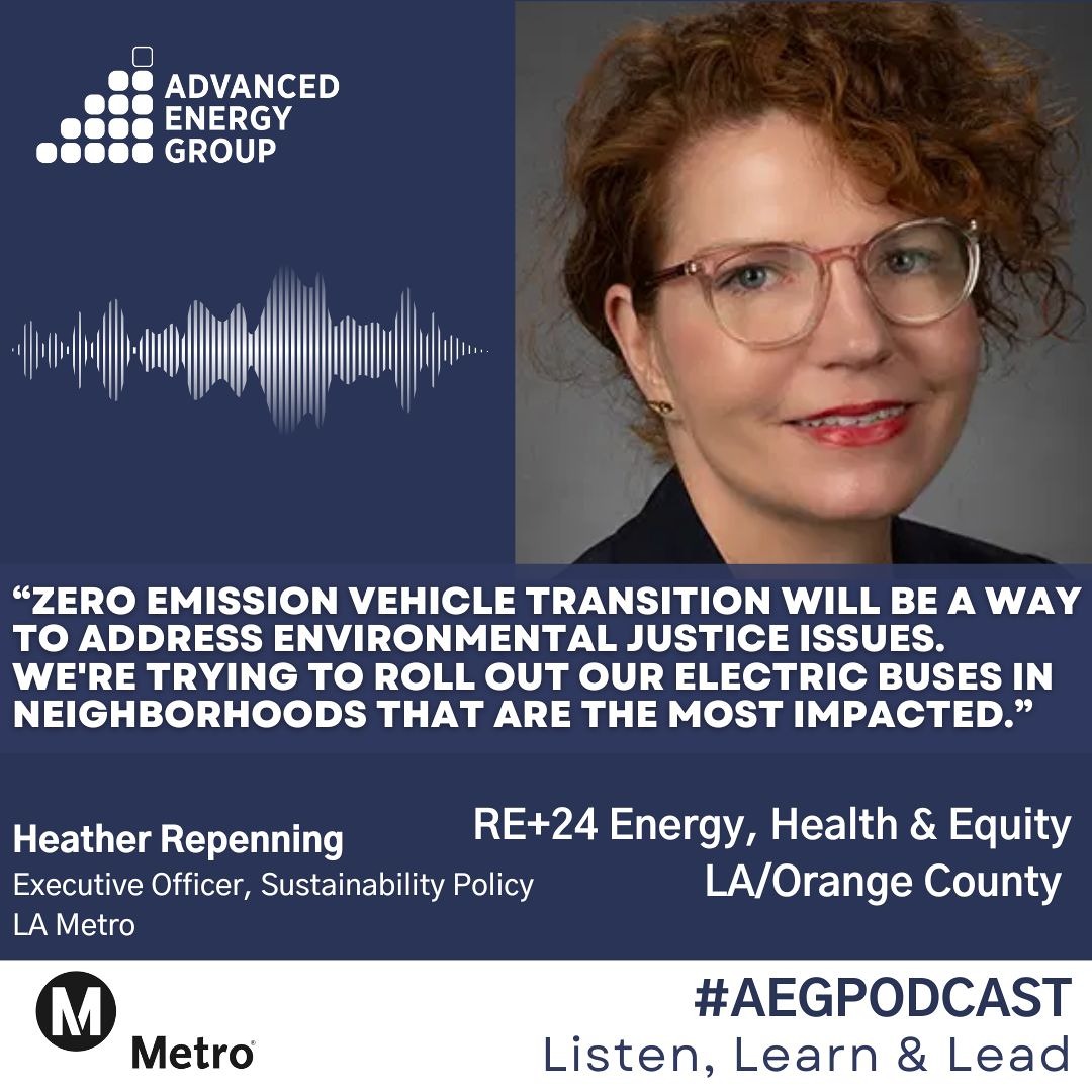 Stream episode AEG RE+24 Heather Repenning - Energy, Health & Equity by ...