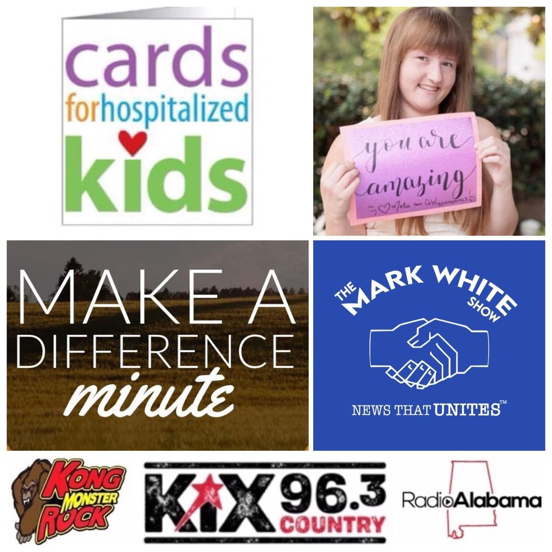 Stream episode Make A Difference Minute: Cards for Hospitalized Kids by ...