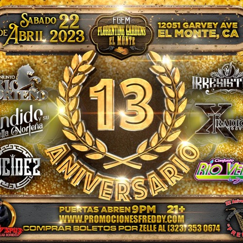 Stream 13 ANIVERSARIO MIX SONIDO LOVE SPY 2023 by promocionesfreddy ...