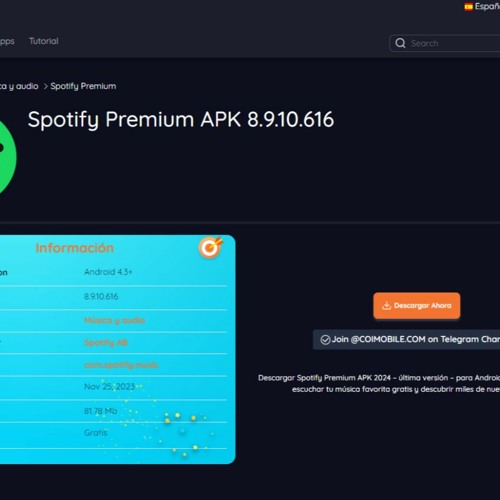 Listen to music albums featuring Spotify Premium APK 2024 Descargar Gratis Para Android by ...