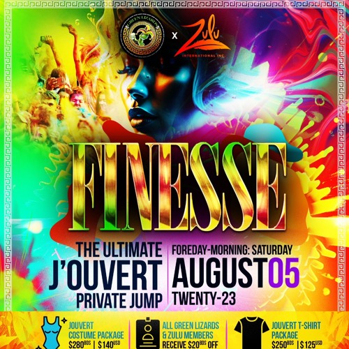 Stream Yung Bredda, Pimpin & Dj Hotty - Finesse The Ultimate J'ouvert ...