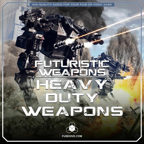 Stream Futuristic Sci-Fi Heavy Duty Weapons Sound Effects Library ...