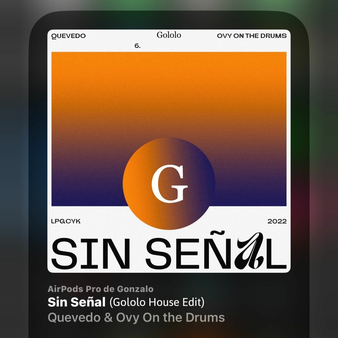 Stream Quevedo, Ovy On The Drums - Sin Señal (Gololo House Edit) by ...