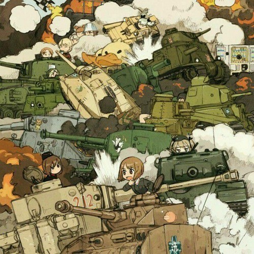 Stream All(?) Military Songs in Girls und Panzer by Zena | Listen ...