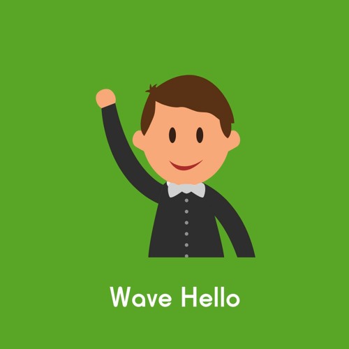Wave Hello Cartoon