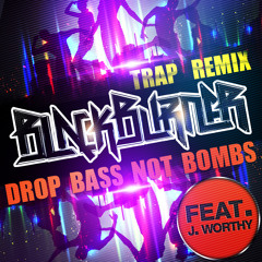 Drop Bass Not Bombs Wallpaper