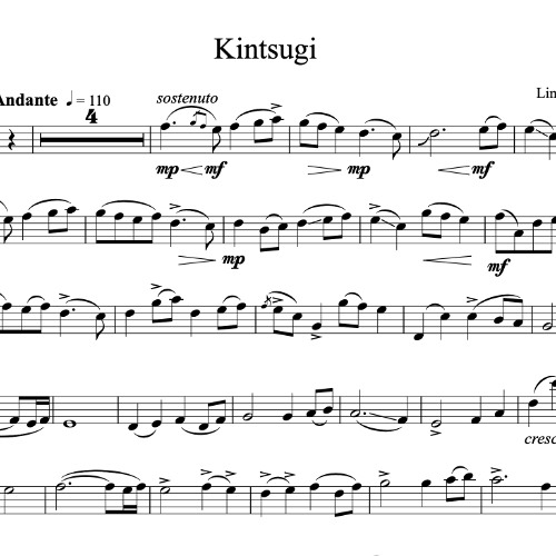 Stream Kintsugi Karaoke Sample by Lindsey Stirling Sheet Music | Listen ...