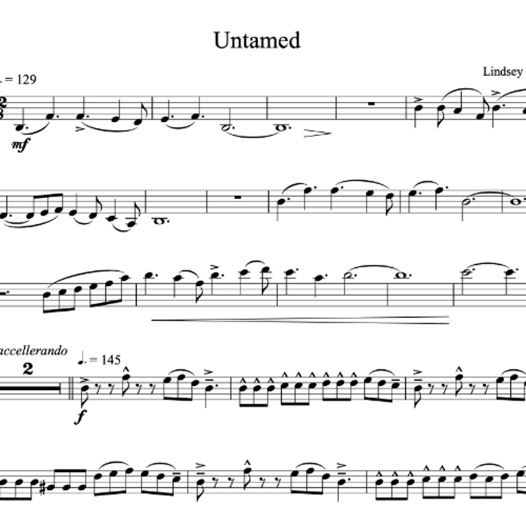 Stream Untamed Karaoke Sample by Lindsey Stirling Sheet Music | Listen ...